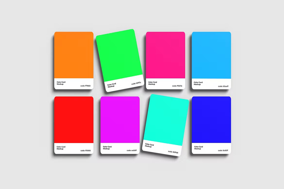 Variant Color Card Mockup
