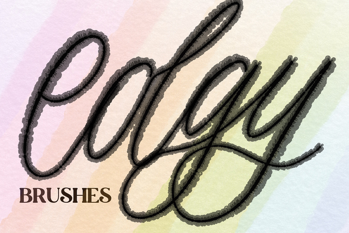 Procreate lettering brush bundle