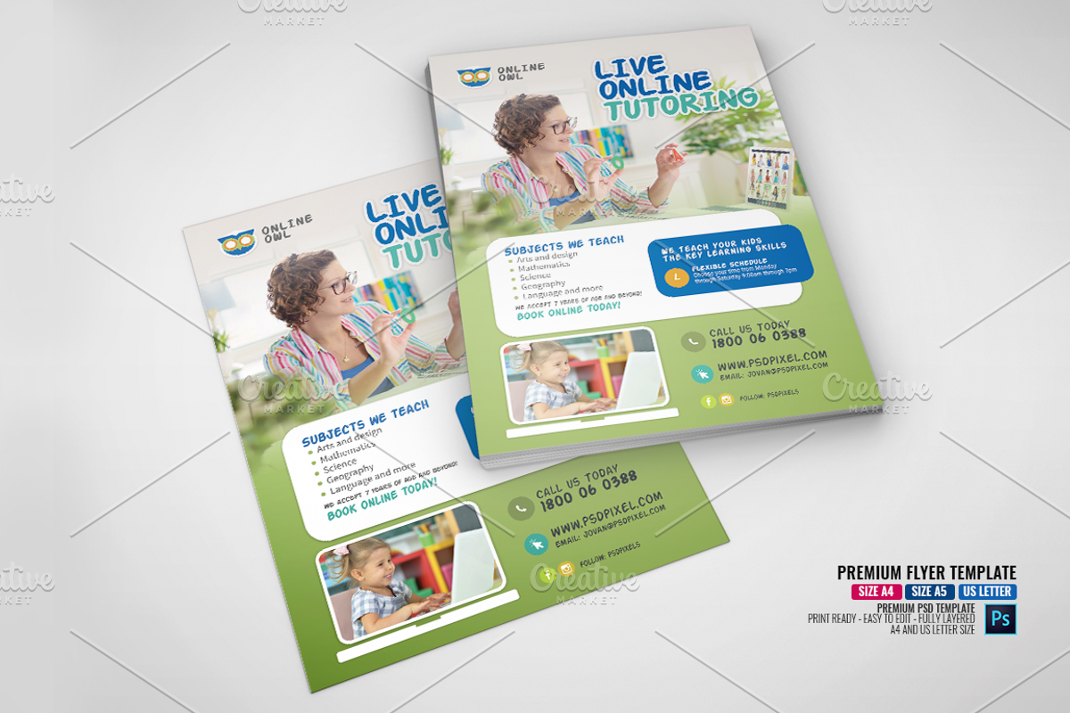 Online Study Flyer