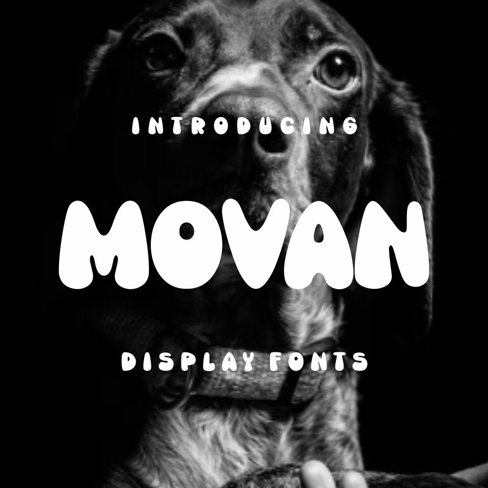 Movan, a Slab Serif Font by lelevien