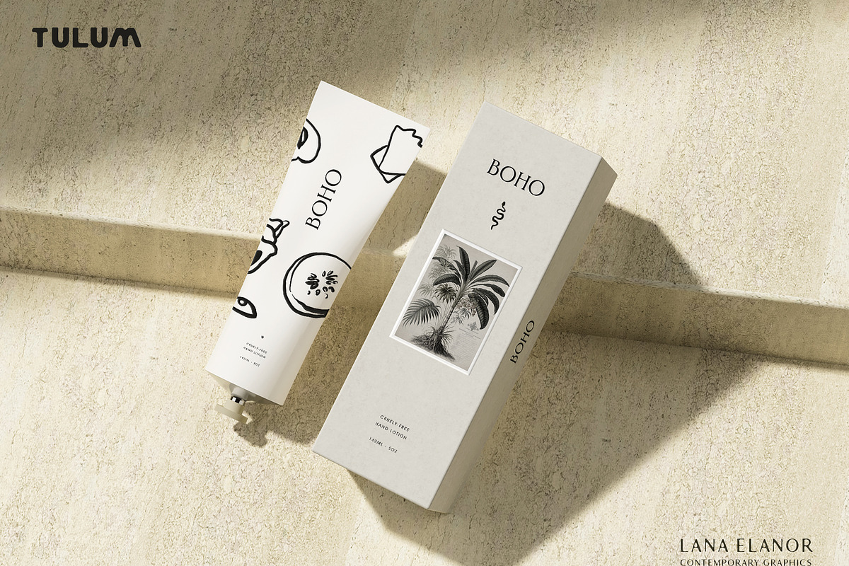 TULUM textures & brand design kit