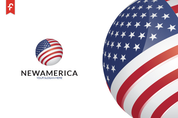 New America Logo, a Branding & Logo Template by ft.studio