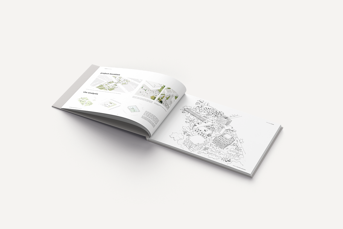 Professional A3 Portfolio Template, a Brochure Template by yesitisprintable