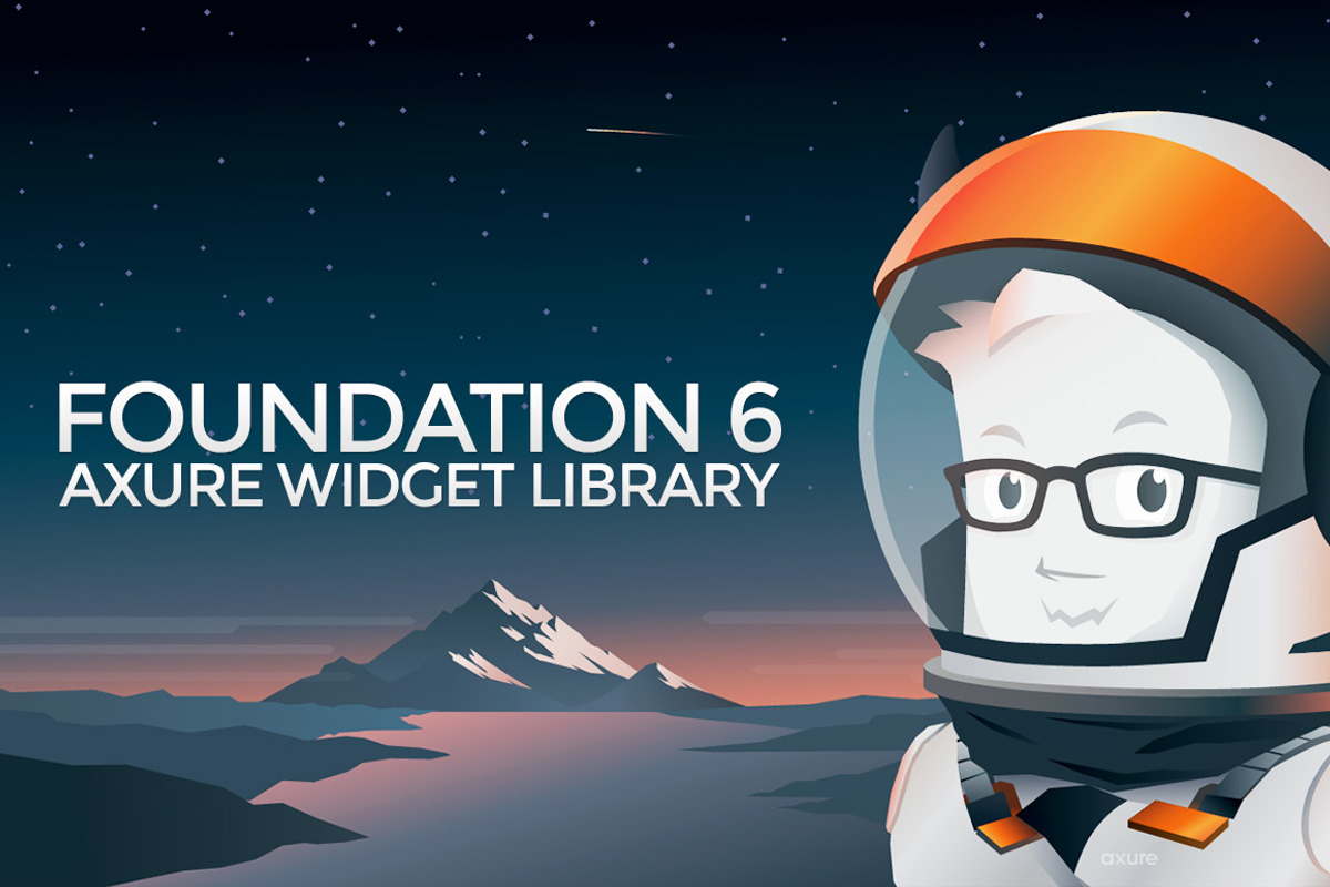Axure Foundation 6 UI Kit, an UI Kit Template by Axure Themes