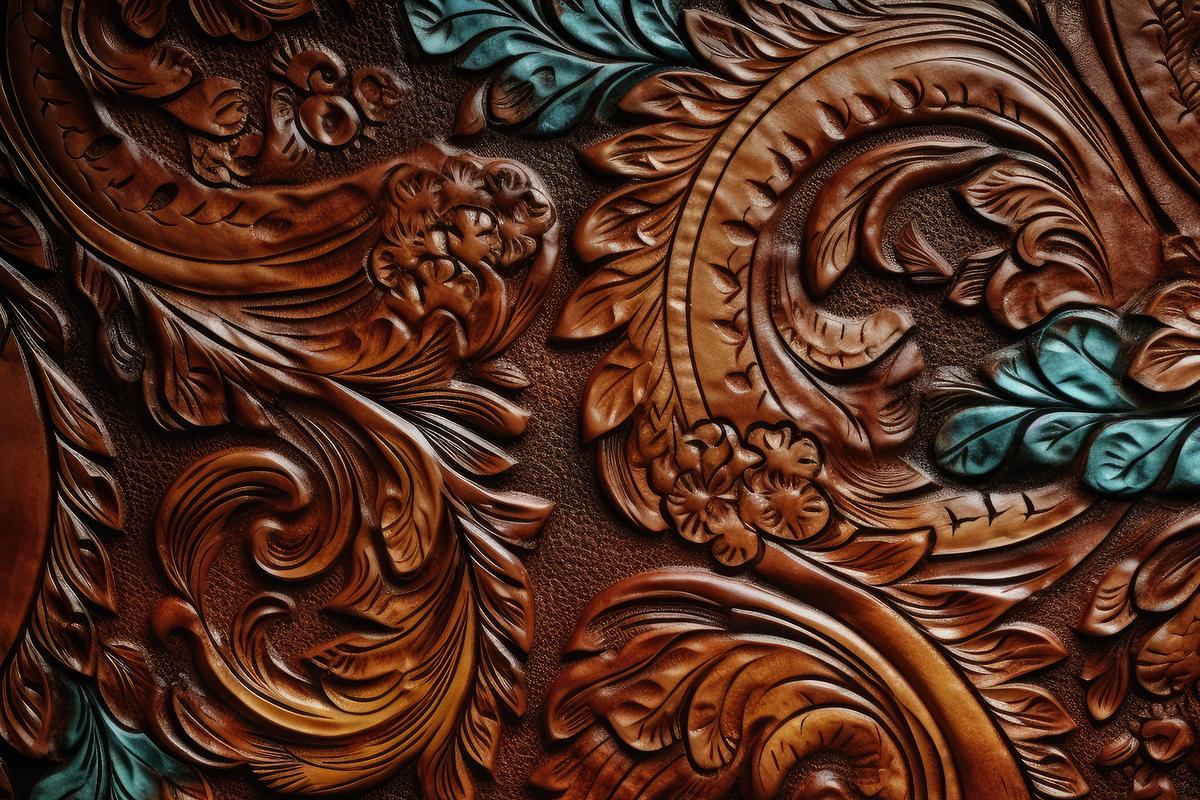 Rustic Tooled Leather