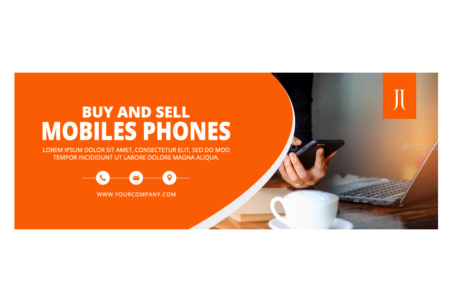 Animated Mobile Phone Facebook Cover, a Templates & Theme by Nisha ...