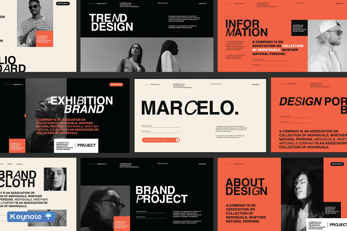 Marcelo - Brand Strategy Keynote, a Presentation Template by Creatorism