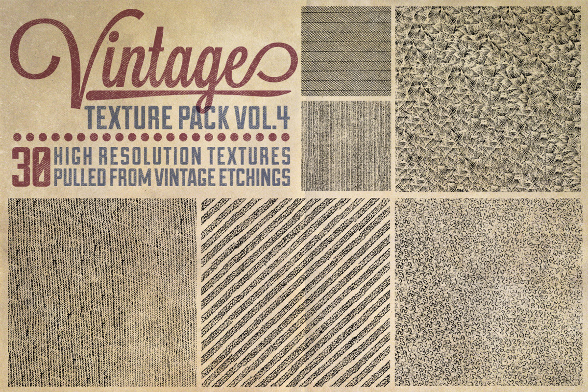 Vintage Texture Pack Vol. 4, a Texture Graphic by Matt Borchert
