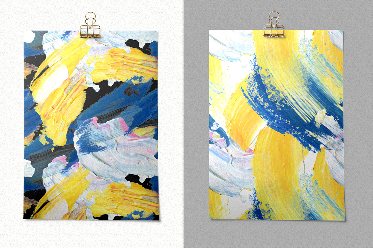Color Splash Acrylic Collection, a Decorative Illustration by ...