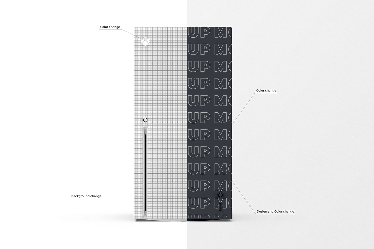 Xbox Series X Mockup, a Product Mockup by Mockupdaddy
