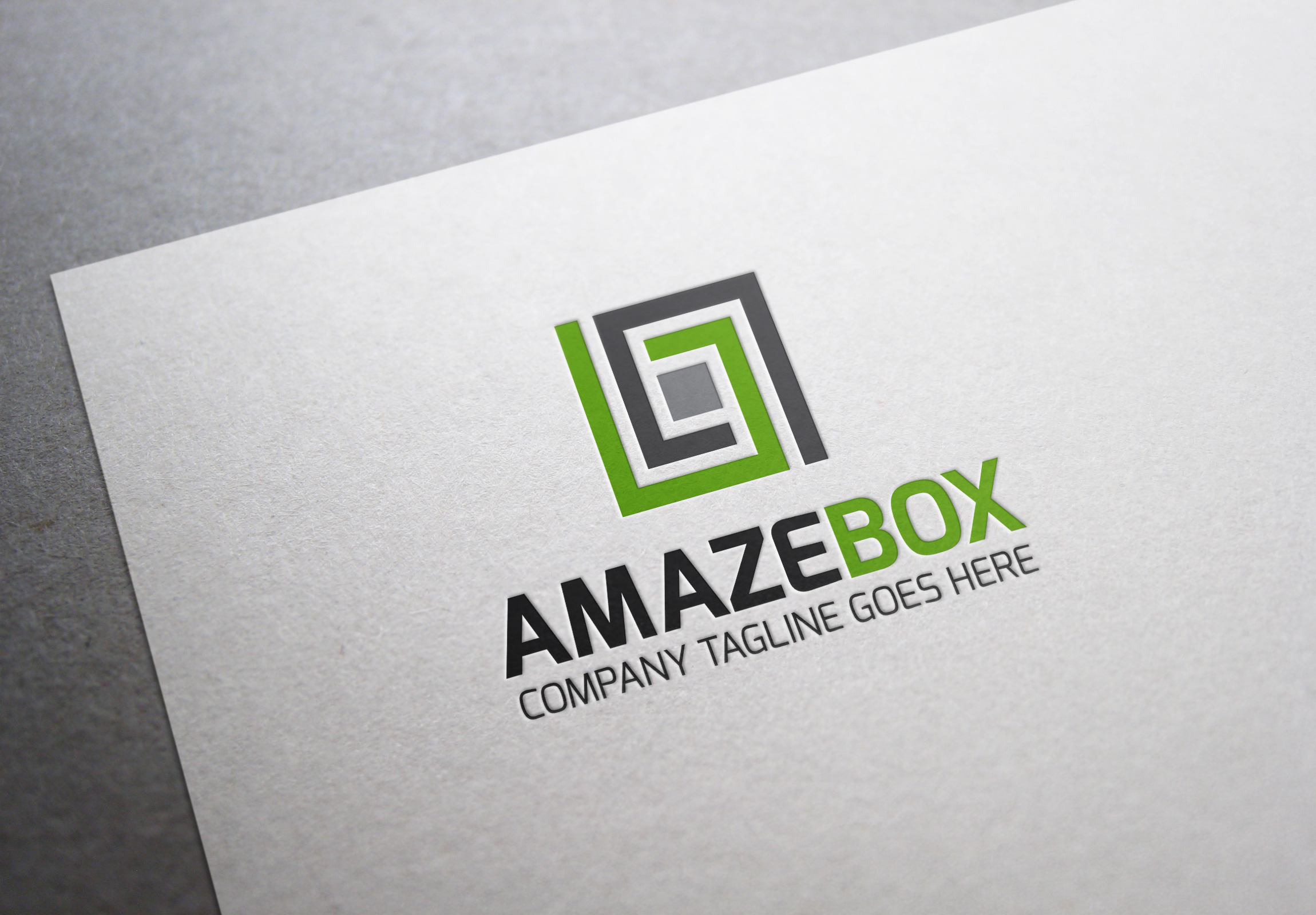 Amaze Box Logo, a Branding & Logo Template by XpertgraphicD