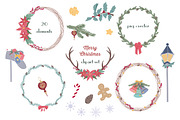 Christmas clipart set | Graphics ~ Creative Market