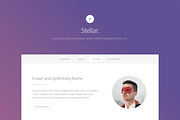 Stellar. One page theme for Kirby, a Landing Page Template by Hiweb ...