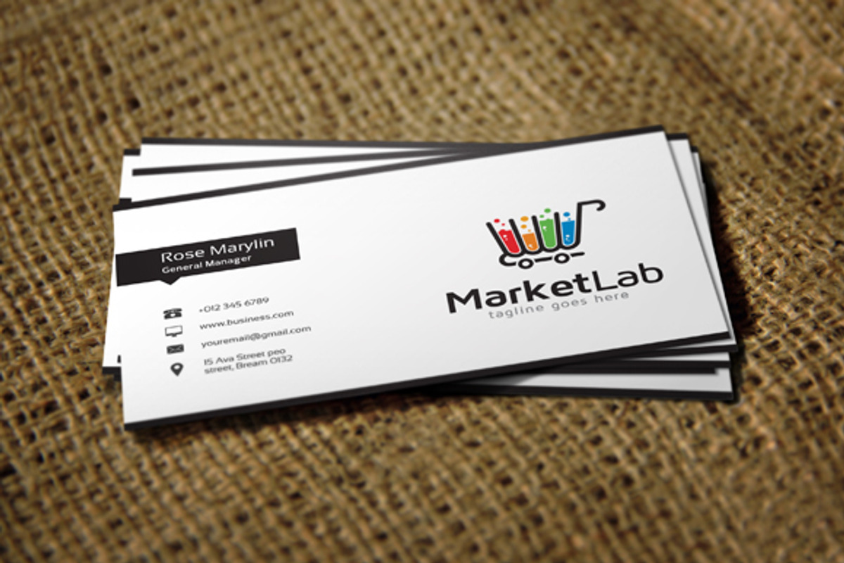 Market Lab Logo Template Design, a Branding & Logo Template by ...