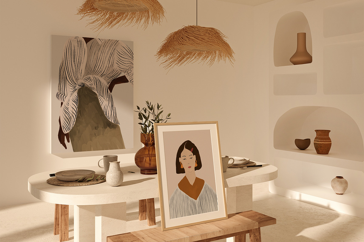 BALI Tropical Frames Mockups