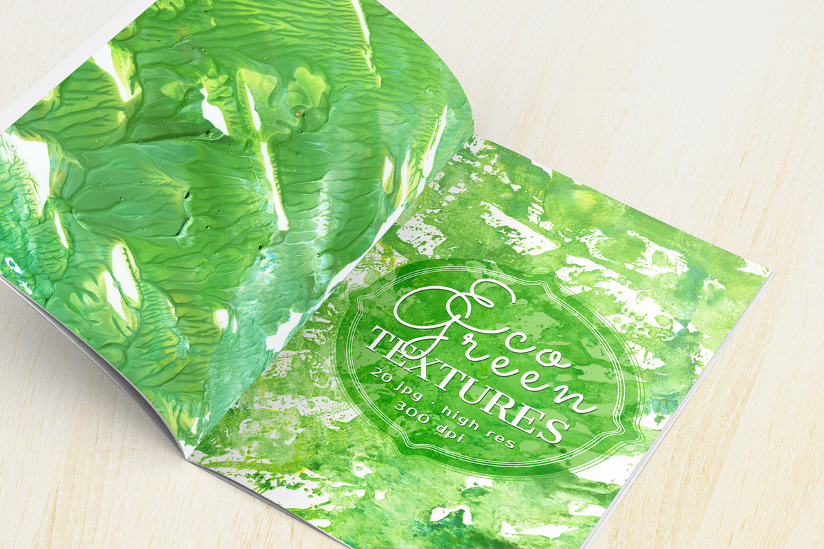 ECO Green Textures, a Texture Graphic by ekaart