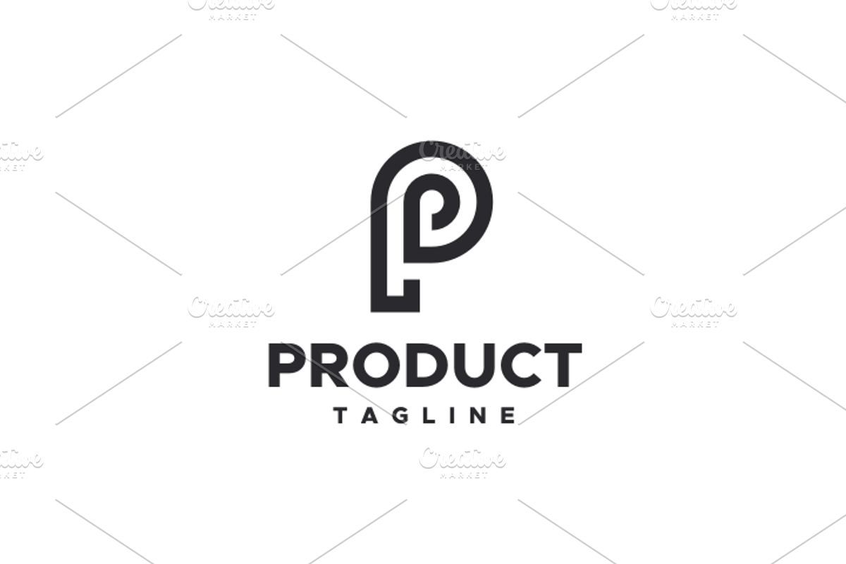 Product - Letter P Logo, a Branding & Logo Template by yopie