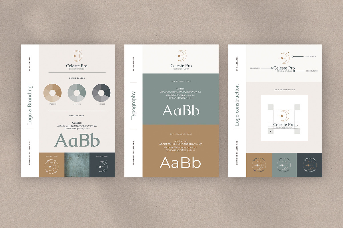 Brand Sheets Collection for Canva, a Brochure Template by Imagination Area