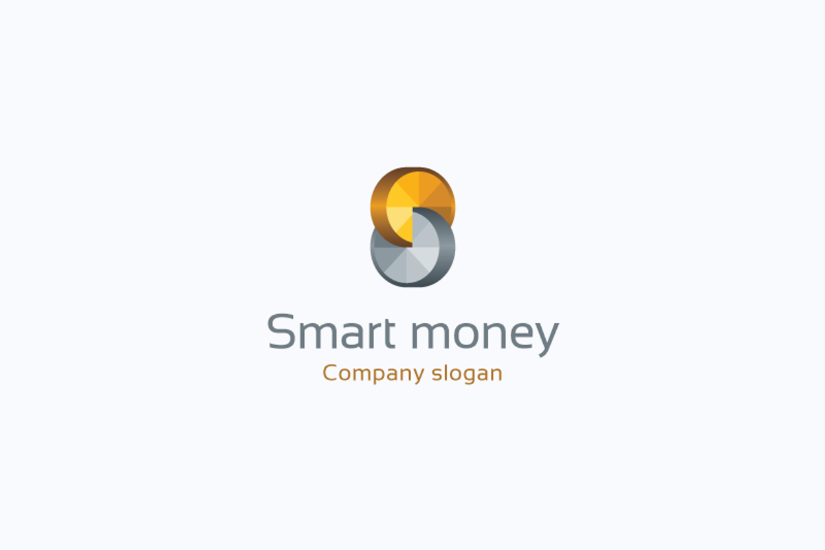 Smart money logo, a Branding & Logo Template by Vitalliy | Creative Market