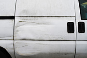 Detail of the side of a van, a Transportation Photo by Photoweb00