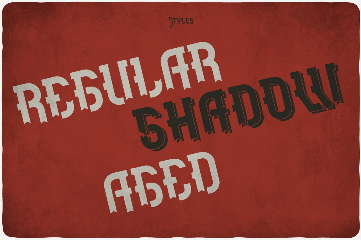 Speedway Typeface, a Font by VozzyStock