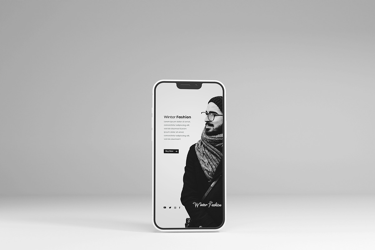 10 minimal smartphone mockup