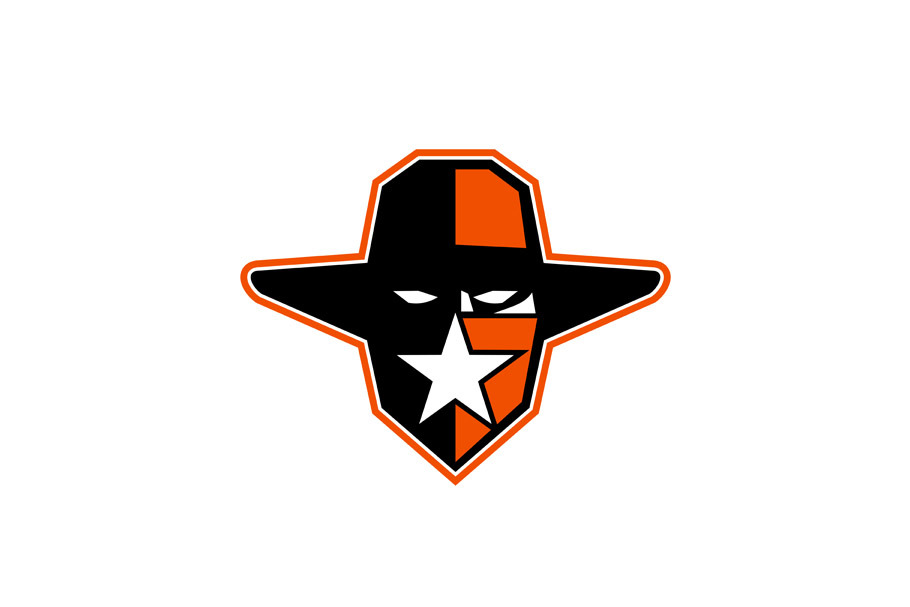 Cowboy Outlaw Star Icon, an Illustration by patrimonio | Creative Market