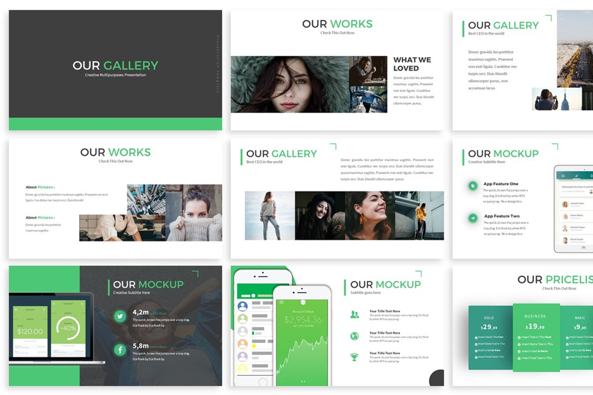 Monologue - Powerpoint Presentation, a Presentation Template by ...
