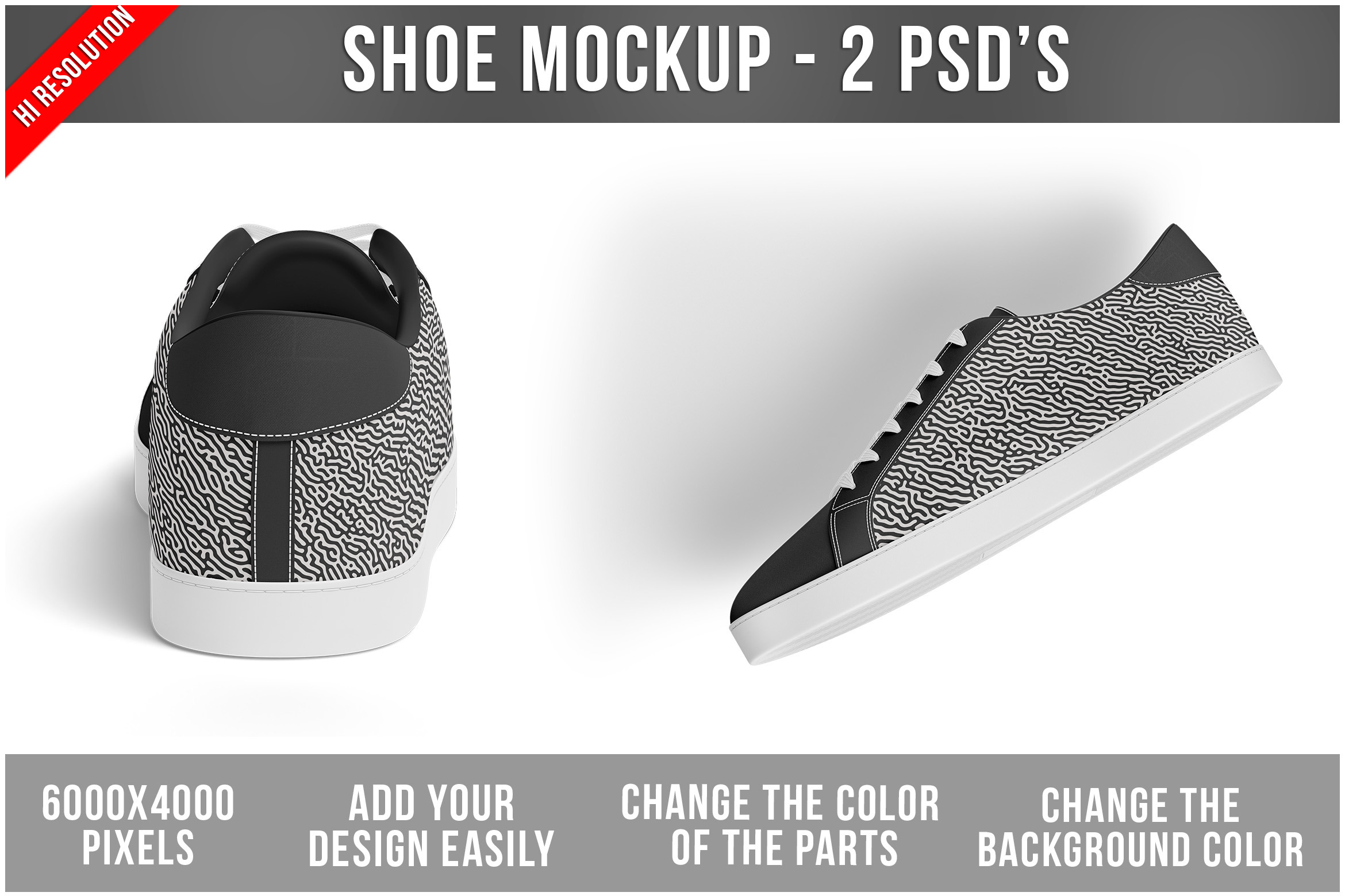 Shoe Mockup PSD, a Bottom Mockup by Bruno's Shop