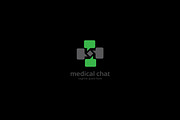 Medical Chat Logo, a Branding & Logo Template by CAIRON CREATIVESTUDIO