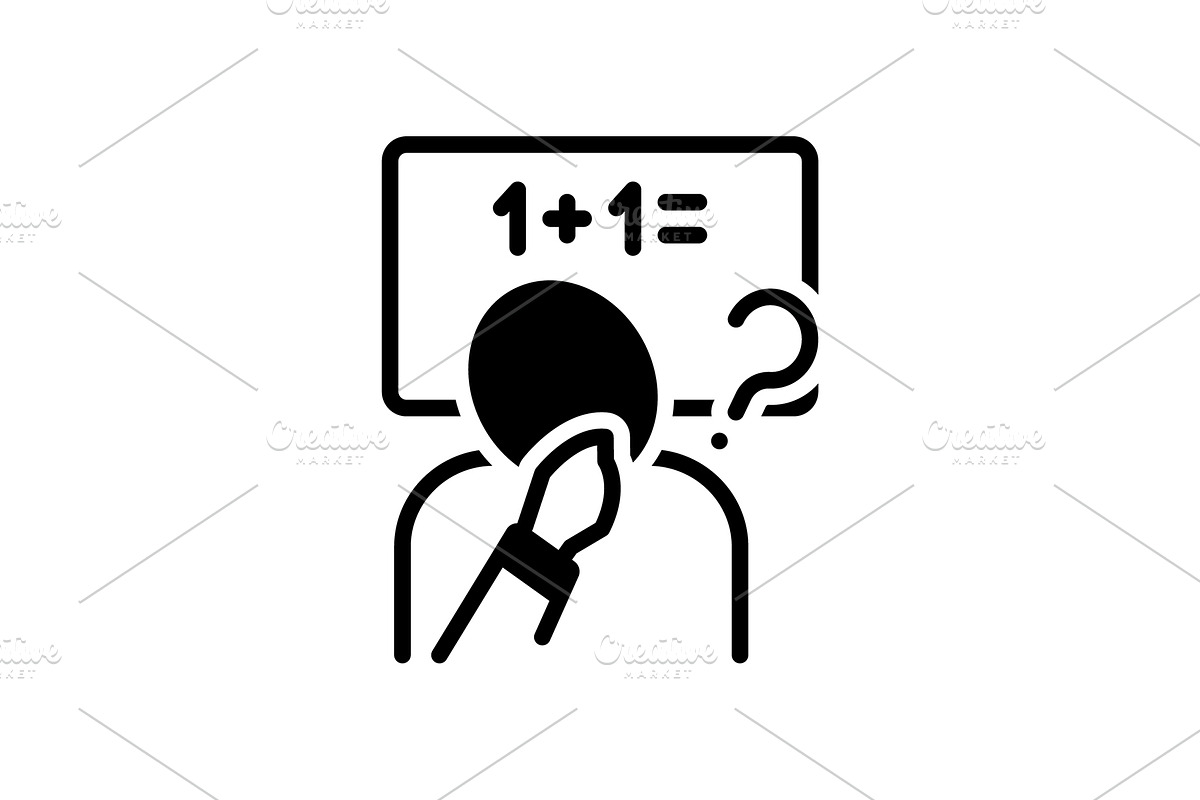 Inference guess icon, an Icon by Creative priyanka | Creative Market