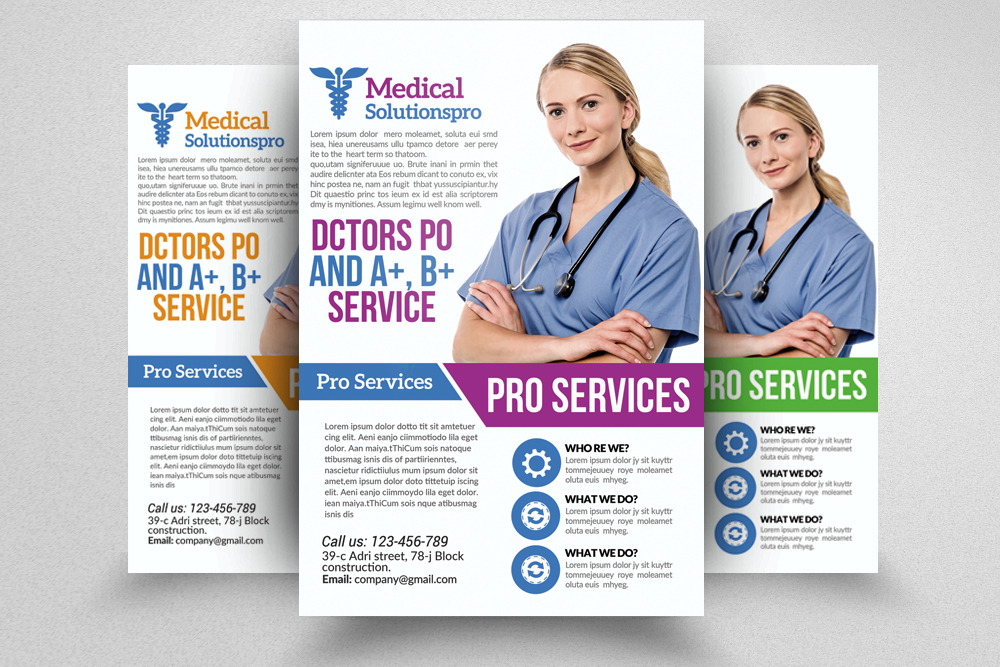 Medical Doctor Flyer, a Flyer Template by Business Flyers