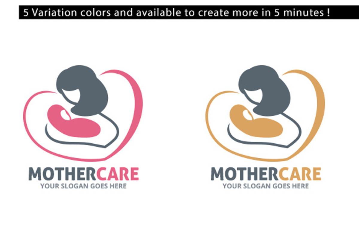 Mother Logo Template, a Branding & Logo Template by salmon.black