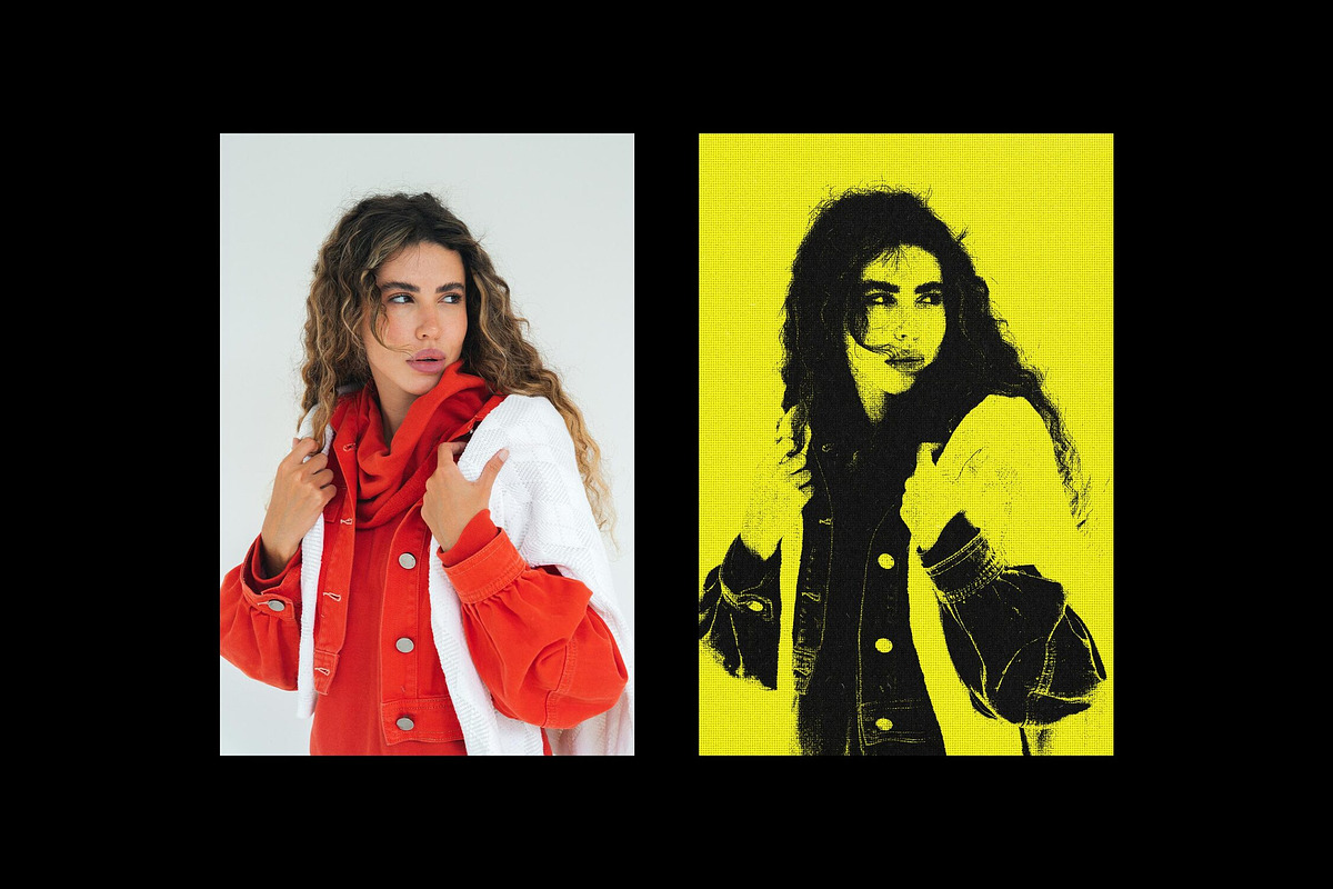 Duotone Printer Photo Effect, a Layer Style Add-On by Design Squad