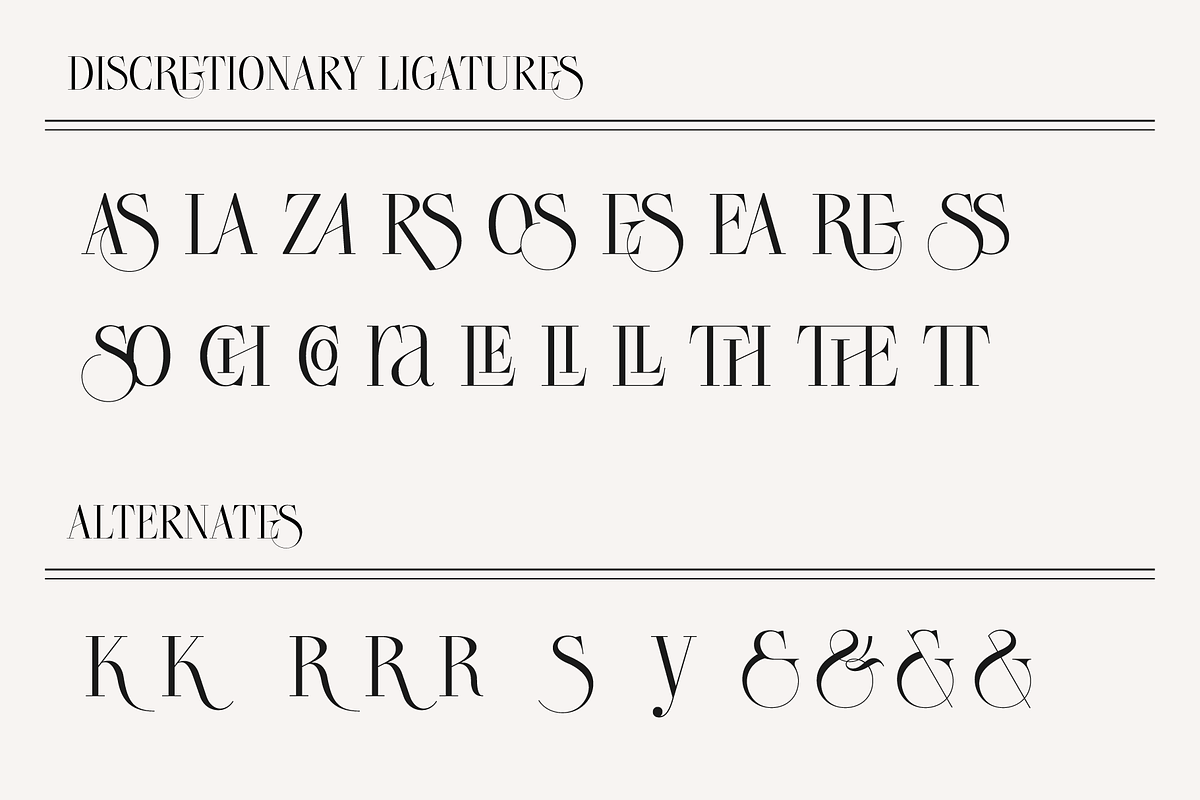 Serafina - Elegant Serif, a Serif Font by Genilson Santos