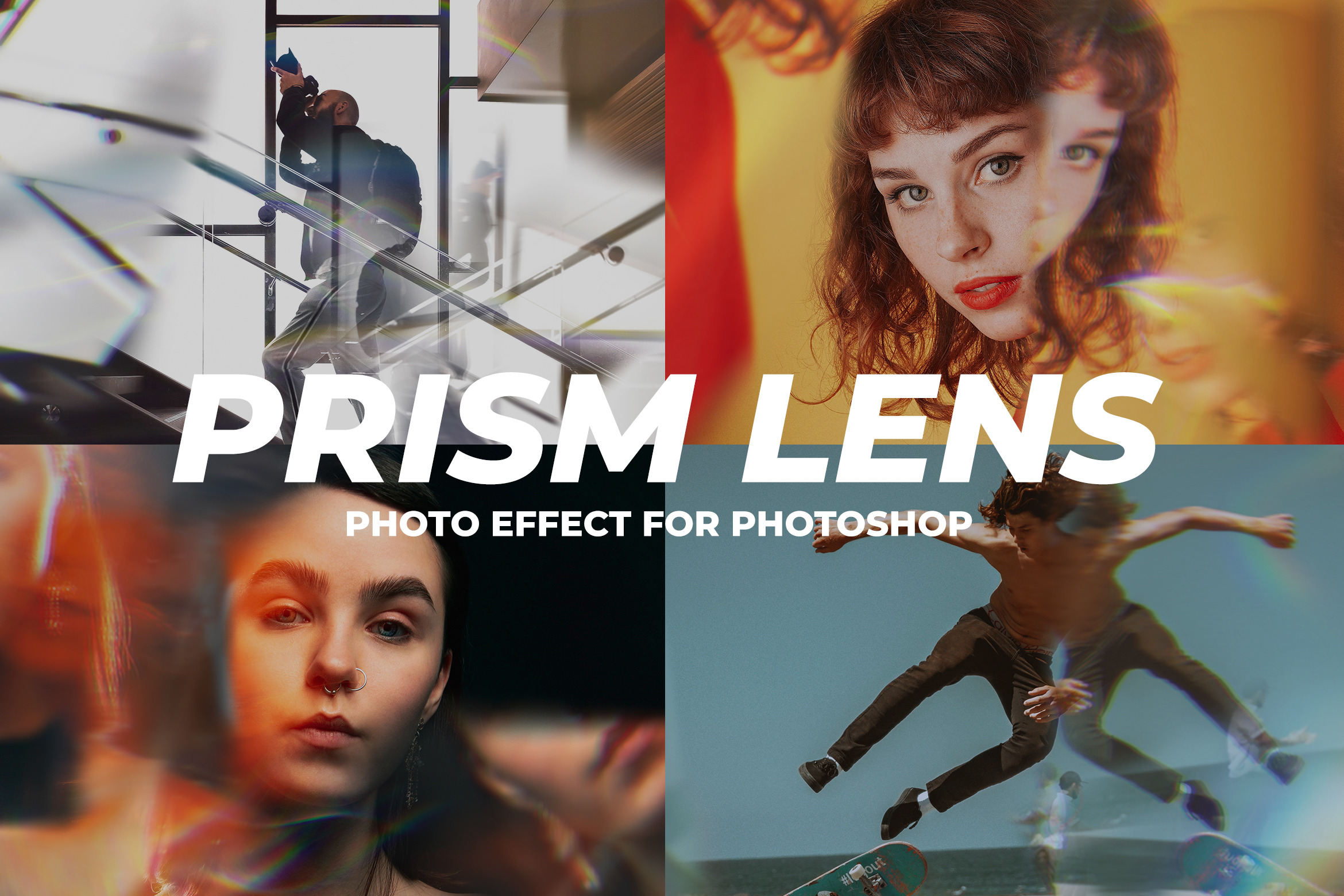 Prism Lens Photoshop Effect