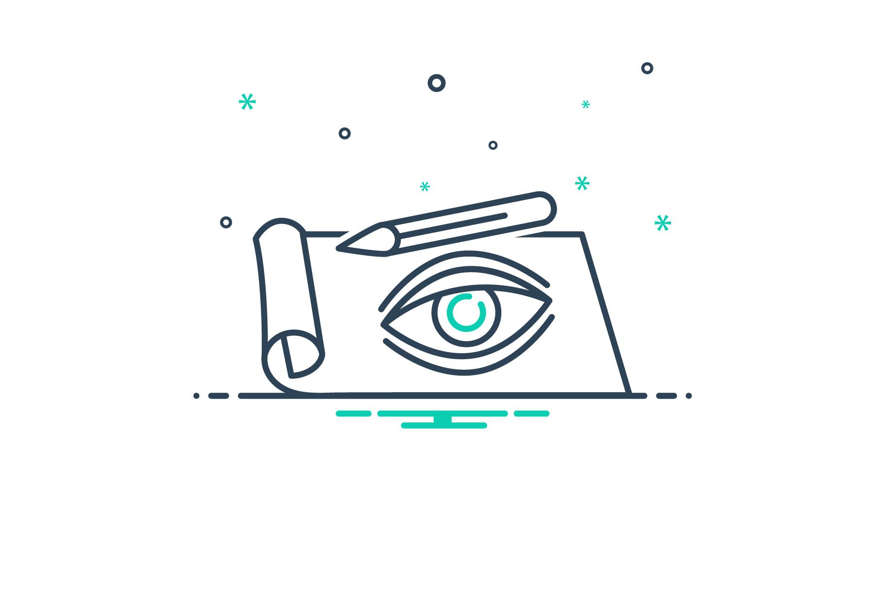 Sketching draw icon, an Icon by Creative priyanka