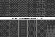 Chalkboard Digital Paper | Graphic Patterns ~ Creative Market