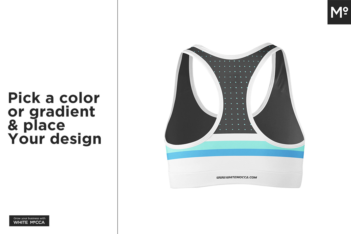 Sport Bra Mock-up, a Product Mockup by Mocca Mockups Store