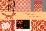 №8 Seamless geometric patterns, a Pattern Graphic by Rasveta