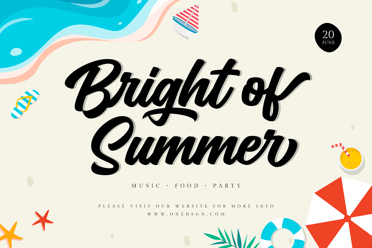 Couraged Bold Modern Script Typeface, a Script Font by ...