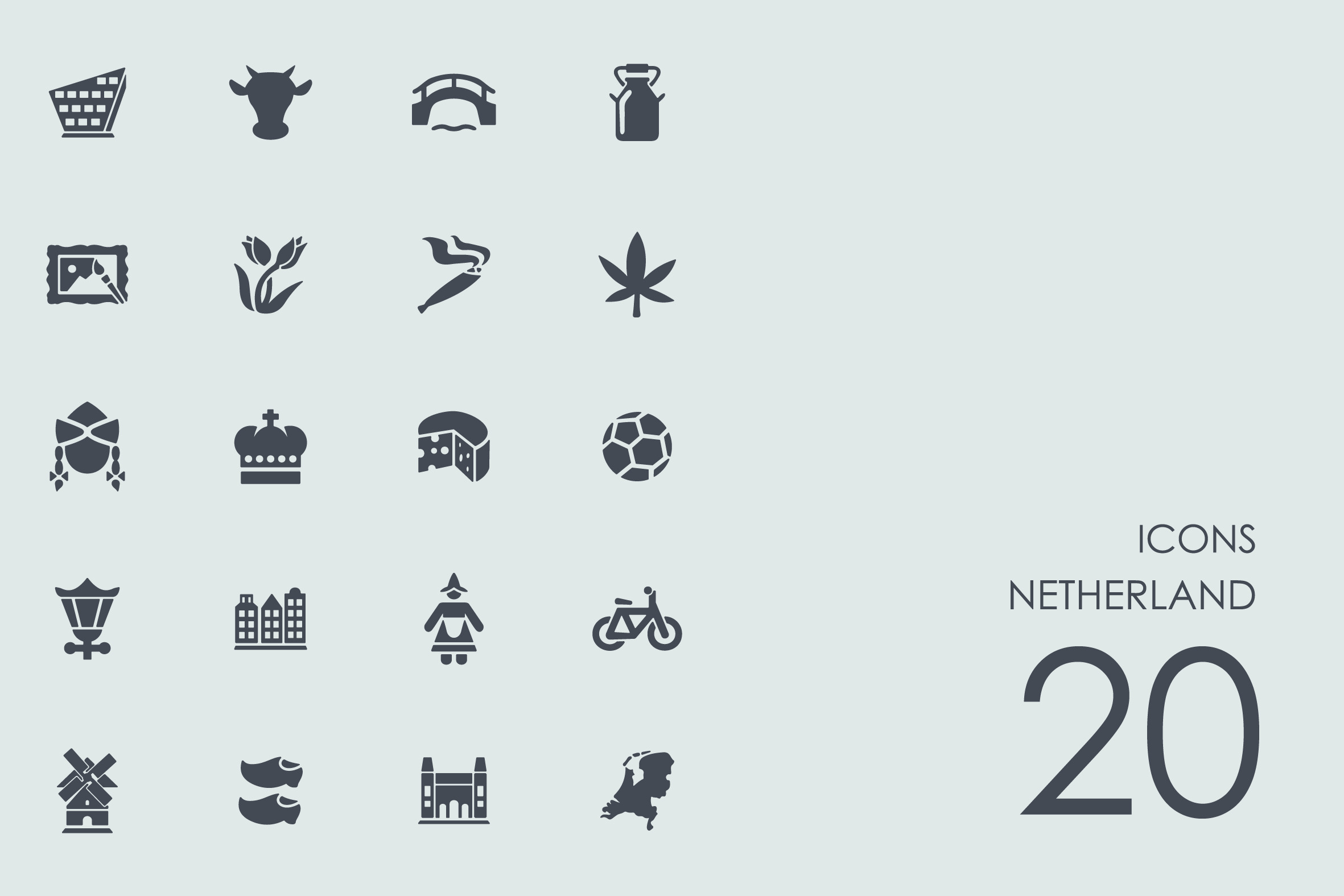 Netherland icons, an Icon by Palau