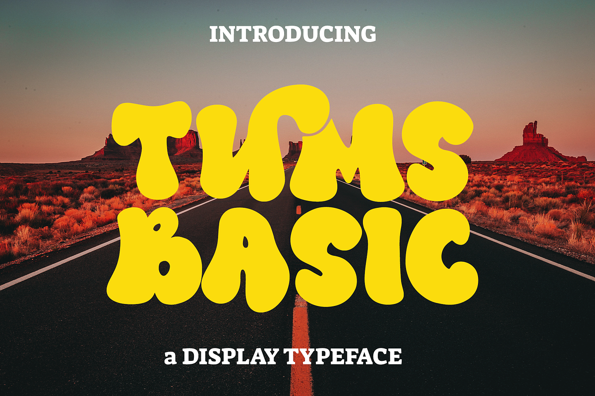Tums Fonts | Elegant Display Font, a Handwritten Font by BearyType Studio