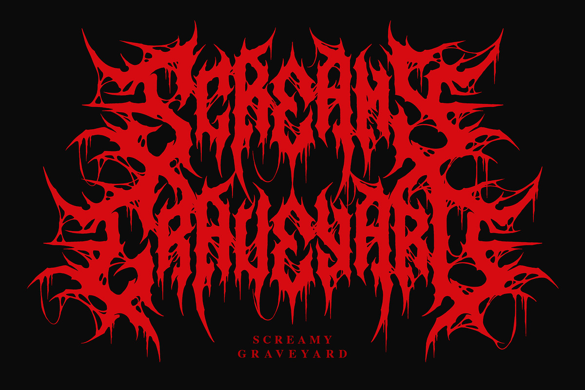 Redeyes | Black Metal Font Vol. 12