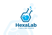 Hexa Lab Logo | Branding & Logo Templates ~ Creative Market