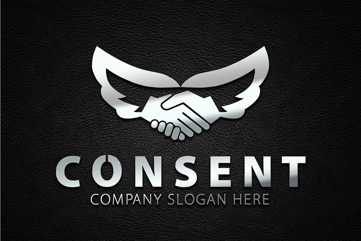 Consent logo, a Branding & Logo Template by Creative Dezing