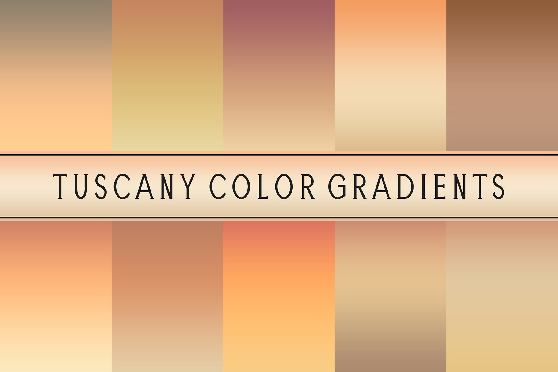 Tuscany Color Gradients