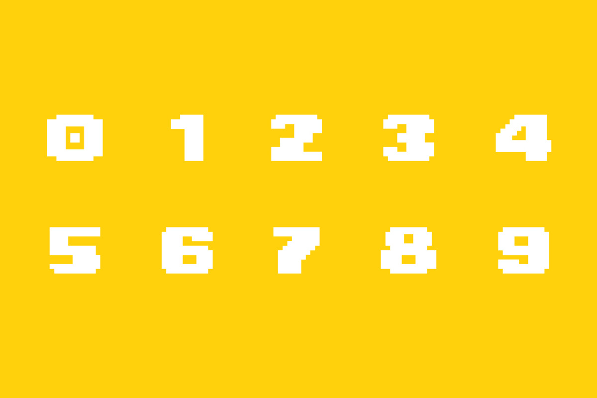 Level Up font, a Font by Youhhou