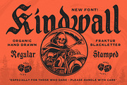 IC Kindwall - Organic Blackletter