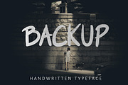 Backup Typeface, a Font by InMotionLab